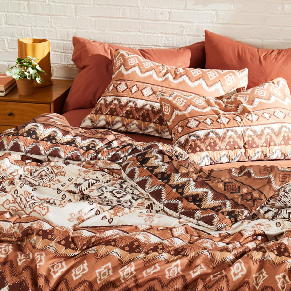 CoastalCart Comforter Set, Boho Aztec Comforter Set 7 Pieces, All ...