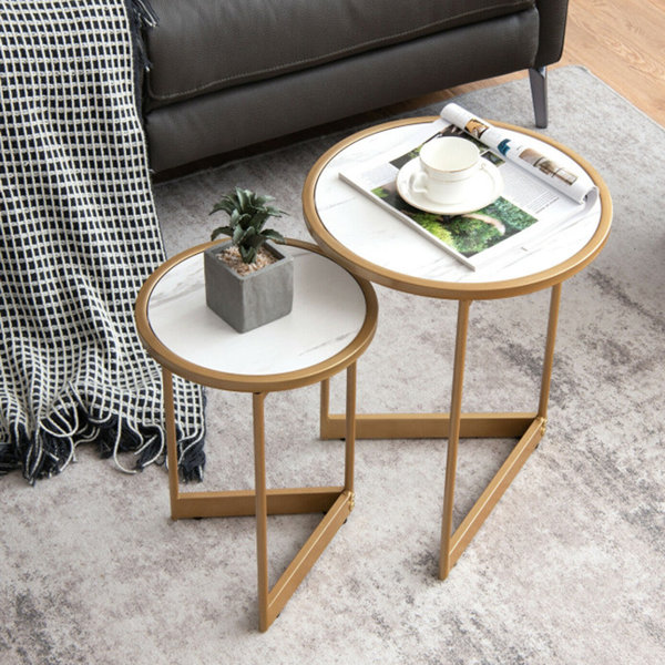 Mercer41 Tonry 2 - Piece Living Room Table Set | Wayfair