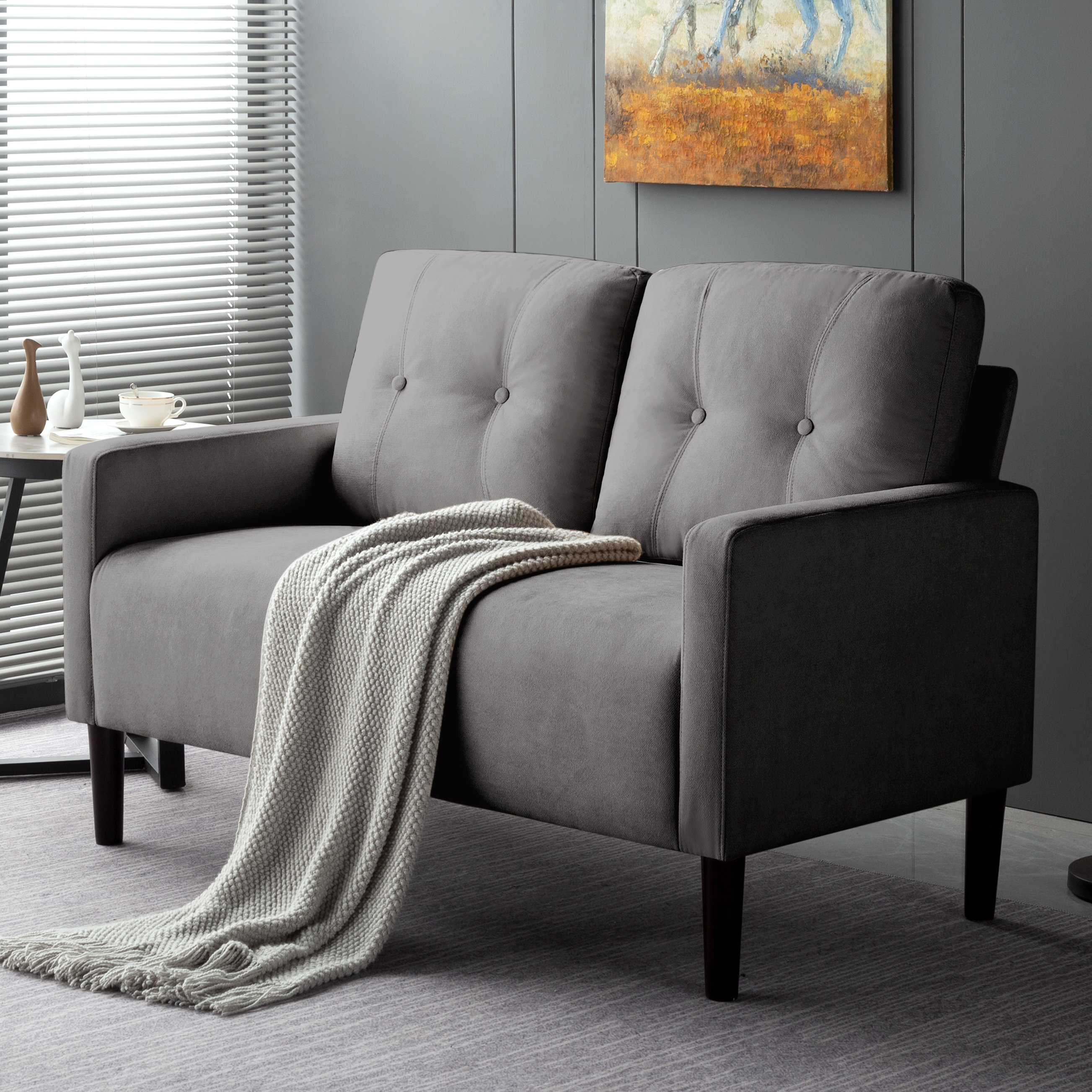 Ebern Designs 51.2 Inch Sofa | Wayfair