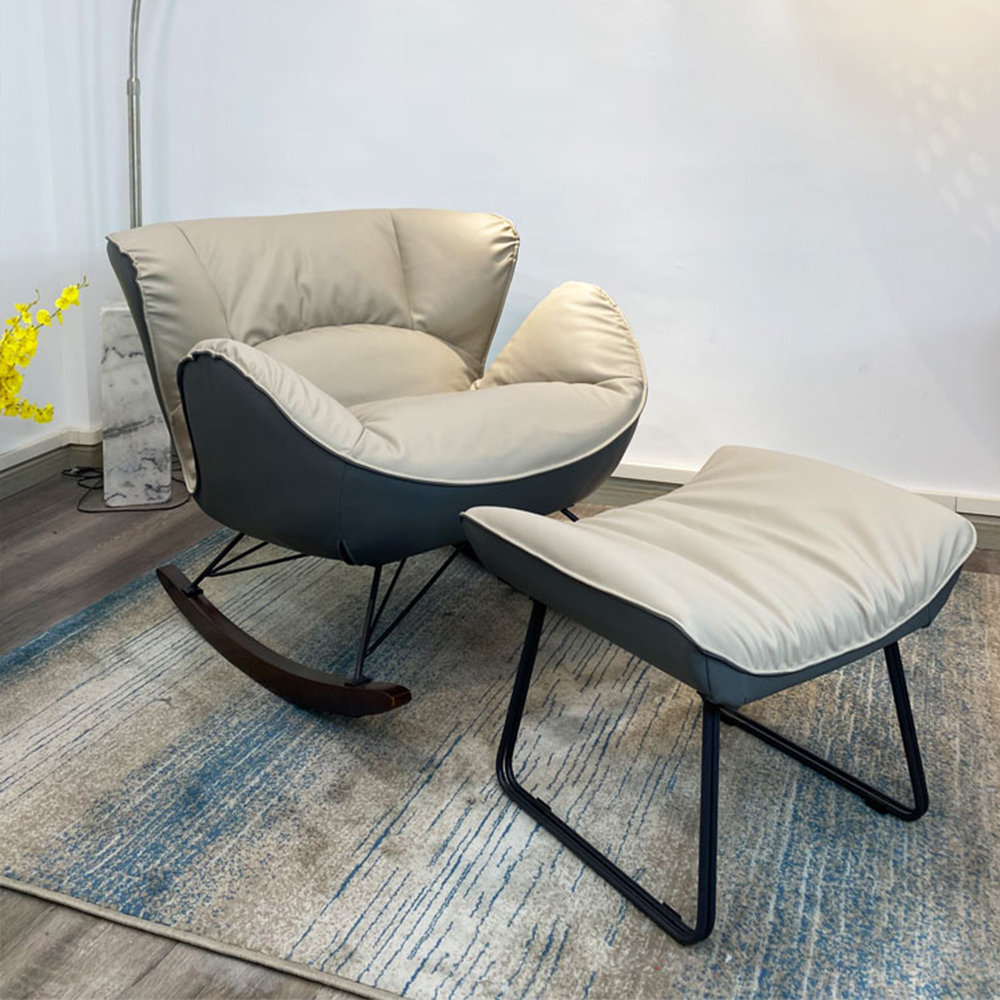 ChairVogue Home Light Luxury Leisure Sofa Rocking Chair Rocking Chair ...