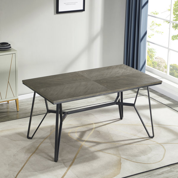 Trent Austin Design® Gravesend Metal Base Dining Table & Reviews | Wayfair