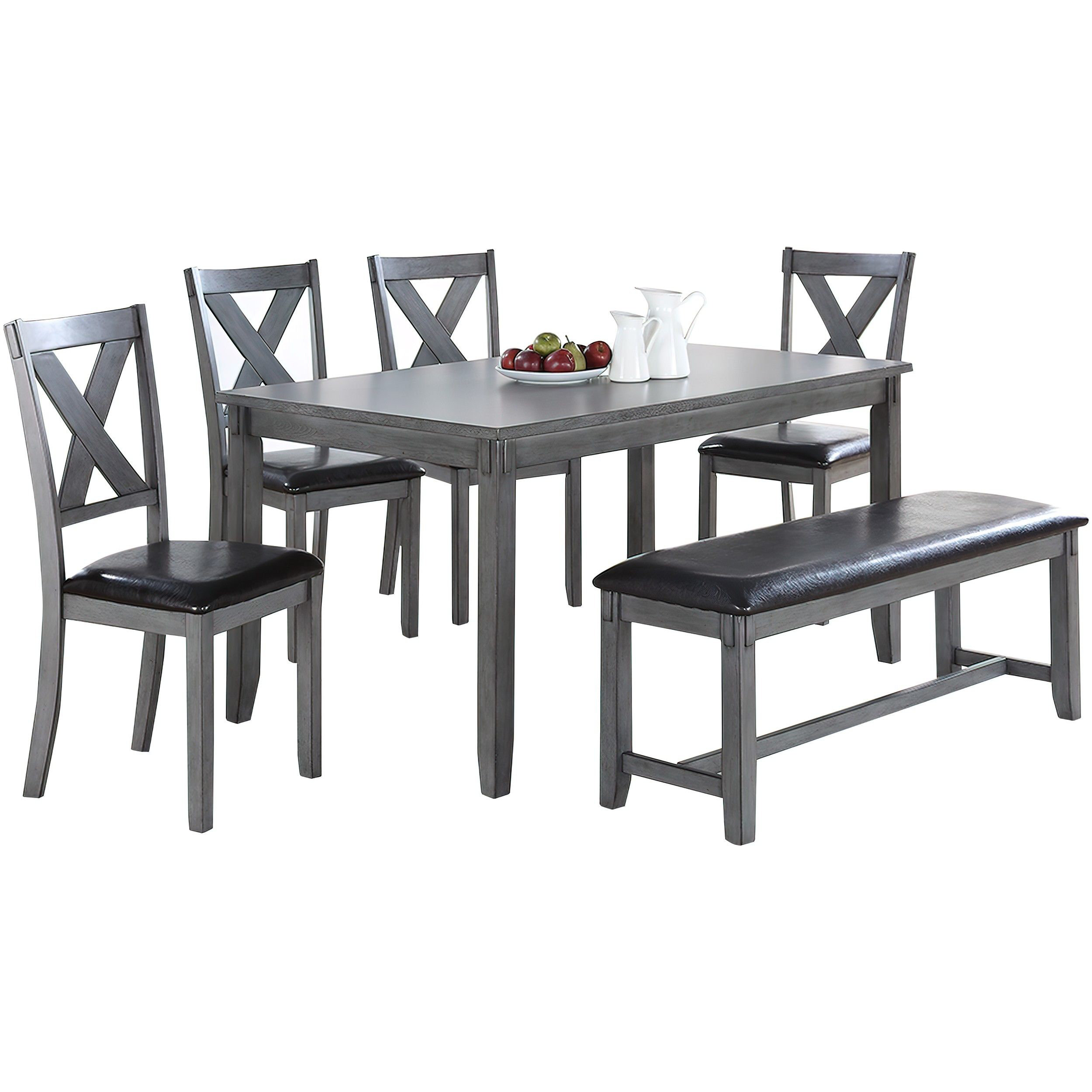 Gracie Oaks Austen 6 - Person Dining Set | Wayfair