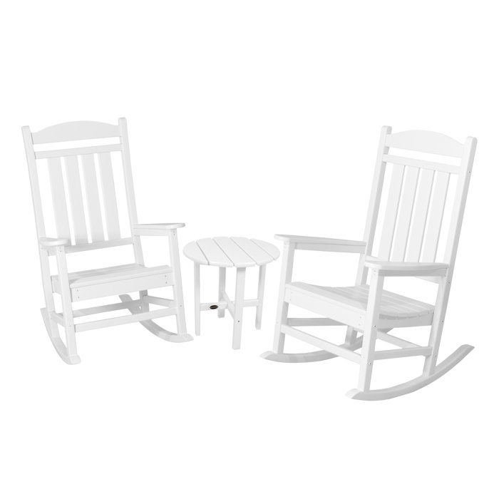 POLYWOOD® Presidential 3-Piece Rocker Set & Reviews | Birch Lane