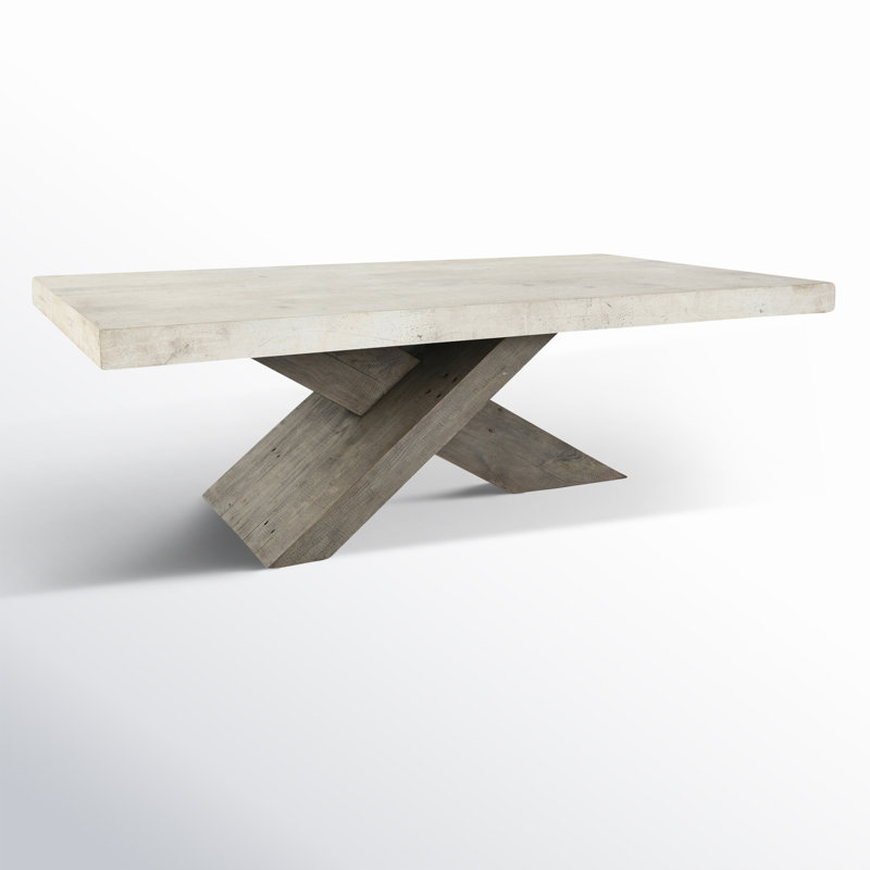 Classic Home Durant Cross Legs 1 Coffee Table & Reviews | Wayfair