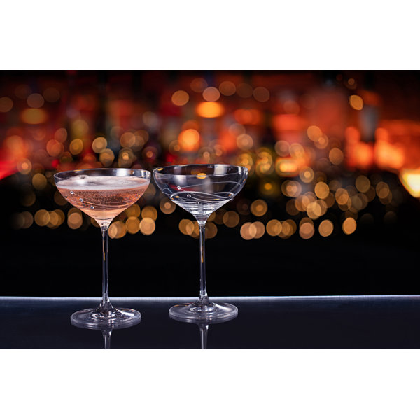 Dartington Crystal Glitz Single Cocktail Saucer Glass | Wayfair.co.uk