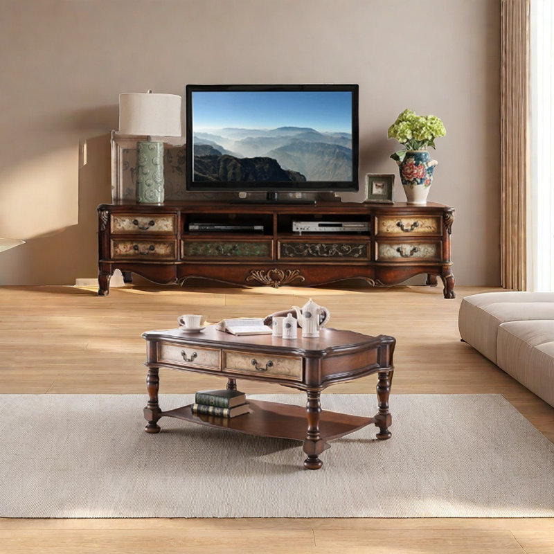 The Invincibles home Retro American style TV stand coffee table | Wayfair