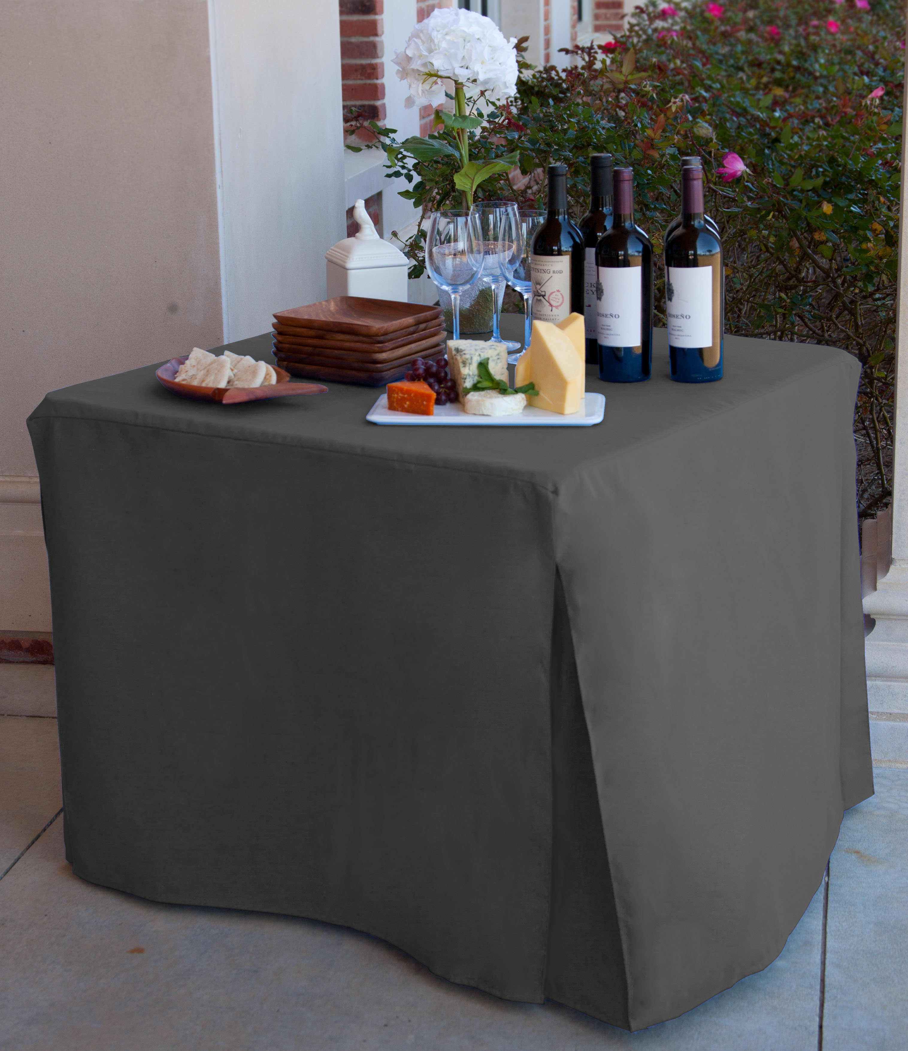 Tablevogue 34-Inch Square Table Cover & Reviews | Wayfair