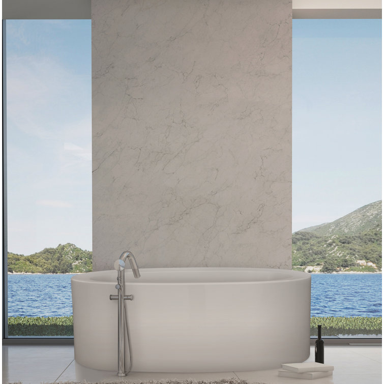 Hydro Systems Rodin 72'' x 38'' Freestanding Air Acrylic Bathtub | Wayfair
