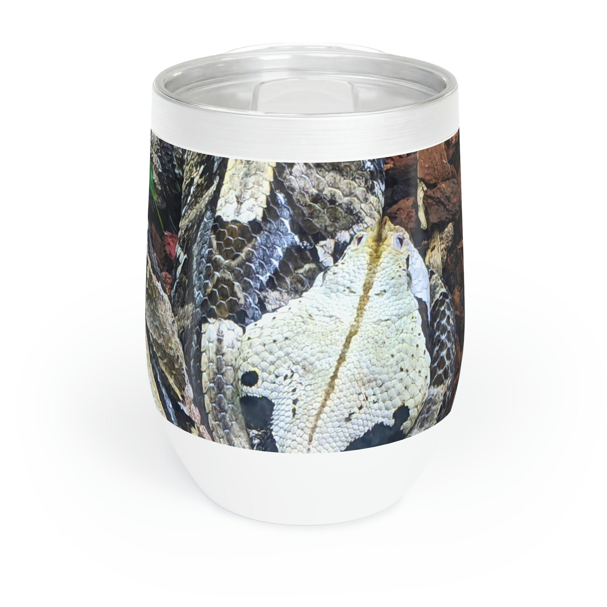 Marick Booster White Black Snake Chill Wine Tumbler - Wayfair Canada