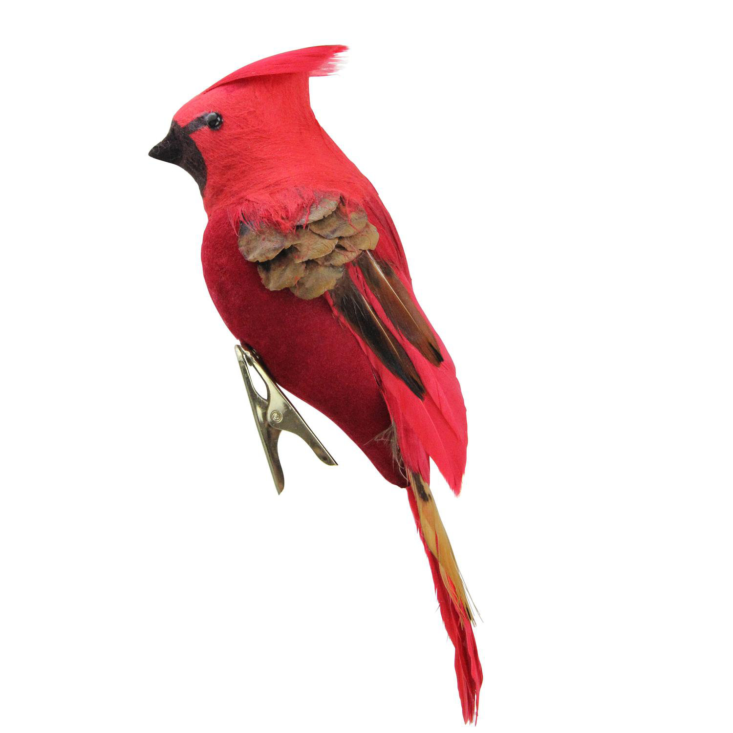 Northlight Seasonal 5.5" Red and Pink Cardinal Bird Clip-On Christmas ...