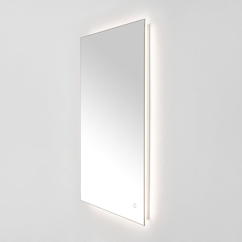 AllModern Berman Rectangle LED Wall Mirror | Wayfair