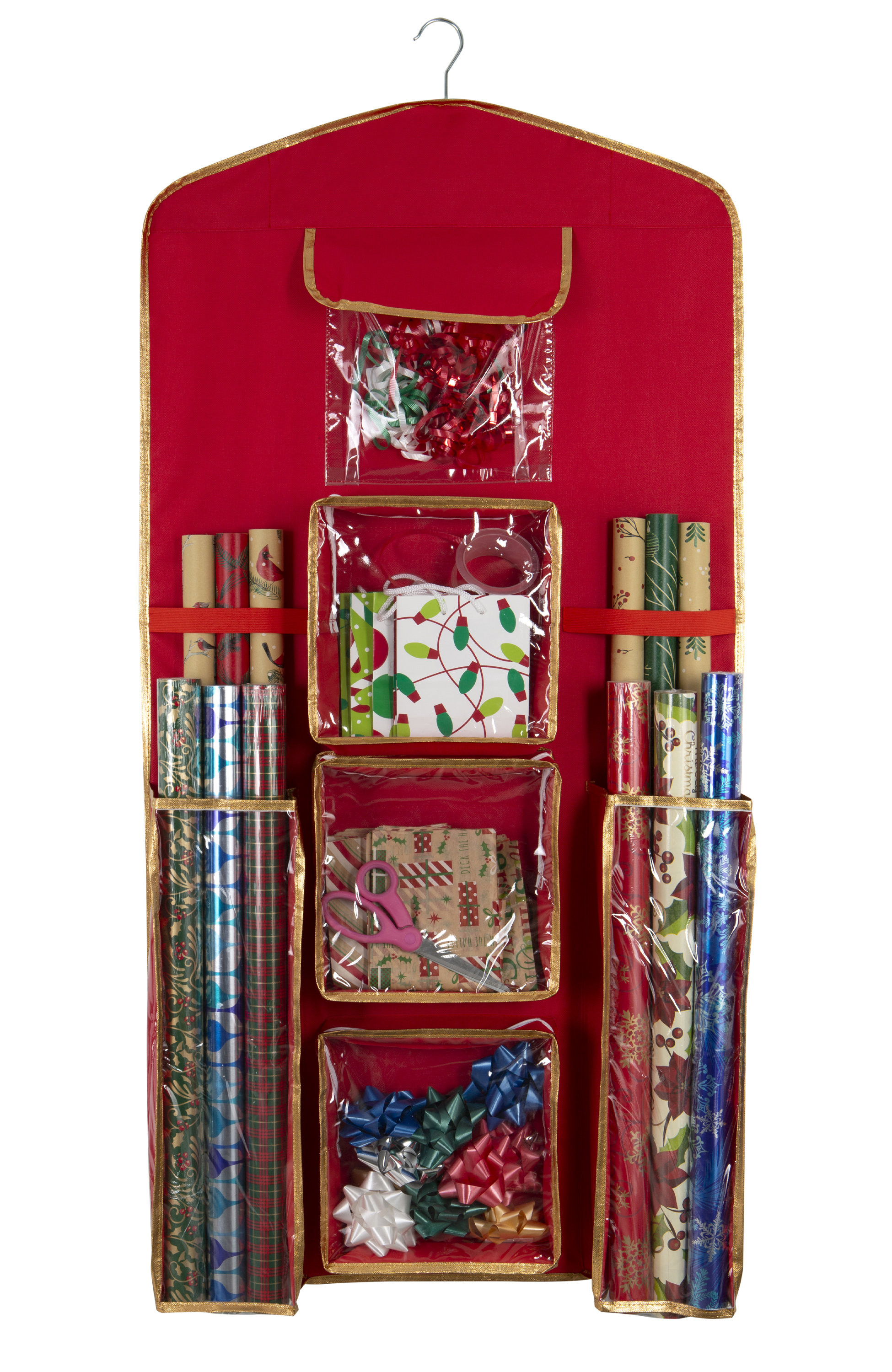 Simplify Hanging Holiday Gift Wrap Storage & Reviews | Wayfair