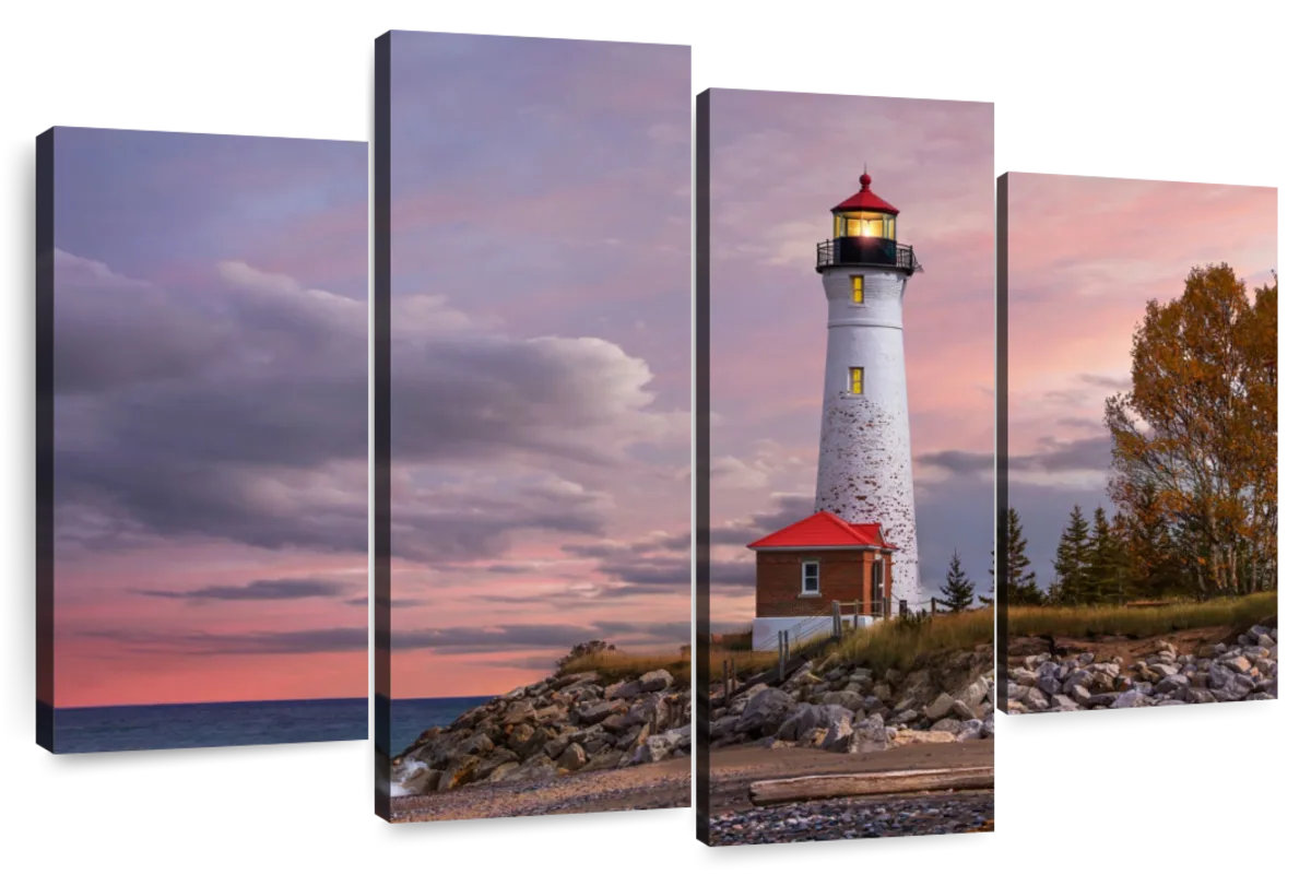 Breakwater Bay Aletra Crisp Point Lighthouse | Wayfair
