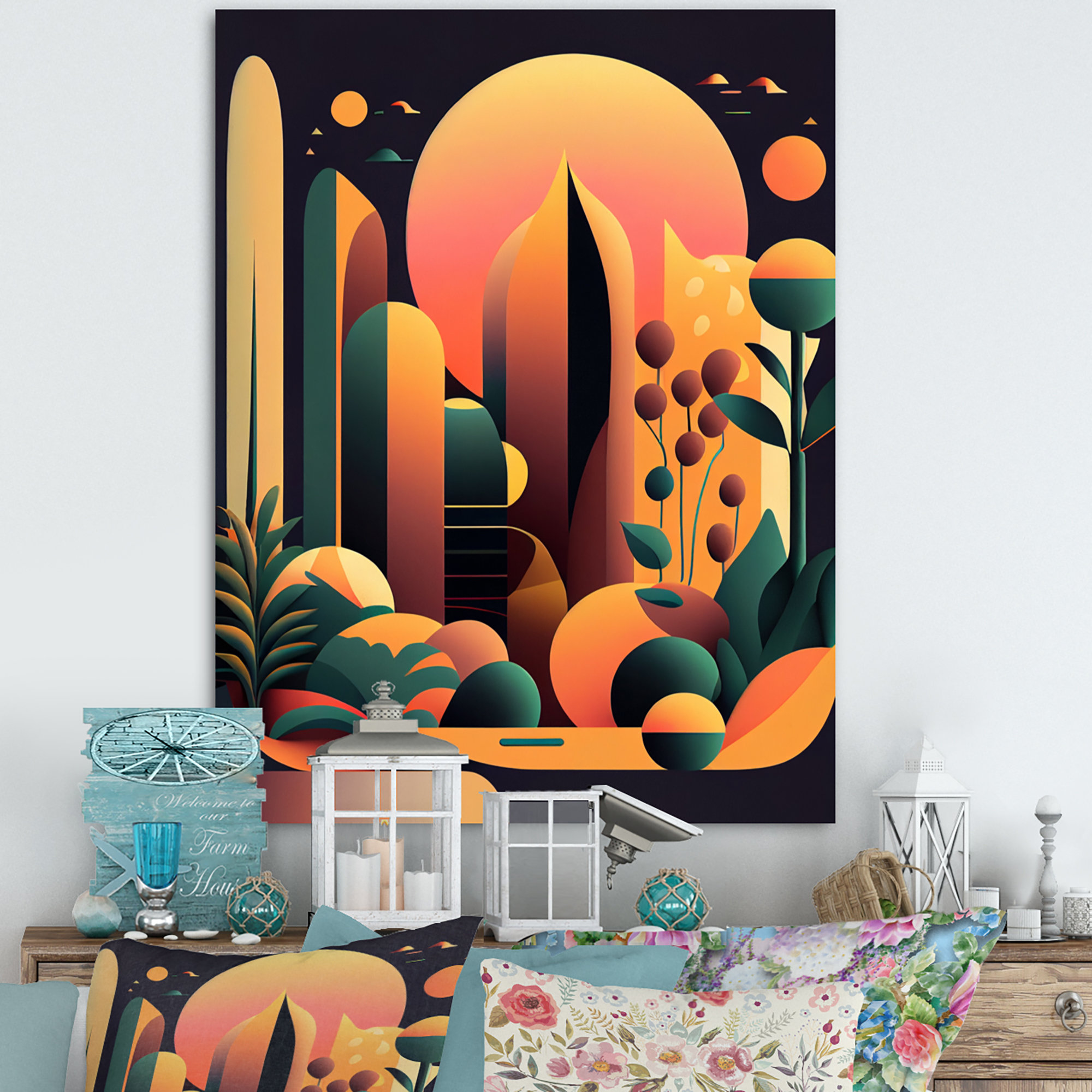 George Oliver Spring Joy Celebration II - Print on Canvas - Wayfair Canada