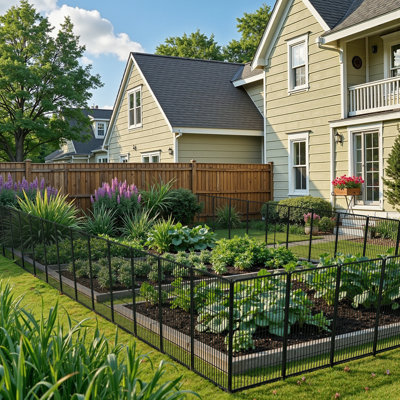 rustic garden panels