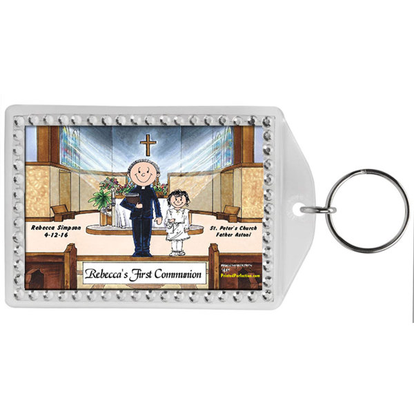 Printed Perfection Personalized Friendly Folks Communion, Girl - Male ...