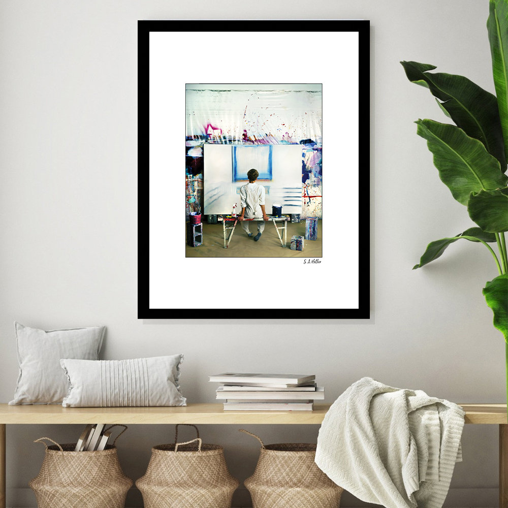 Ebern Designs The Artist - Picture Frame Photograph | Wayfair