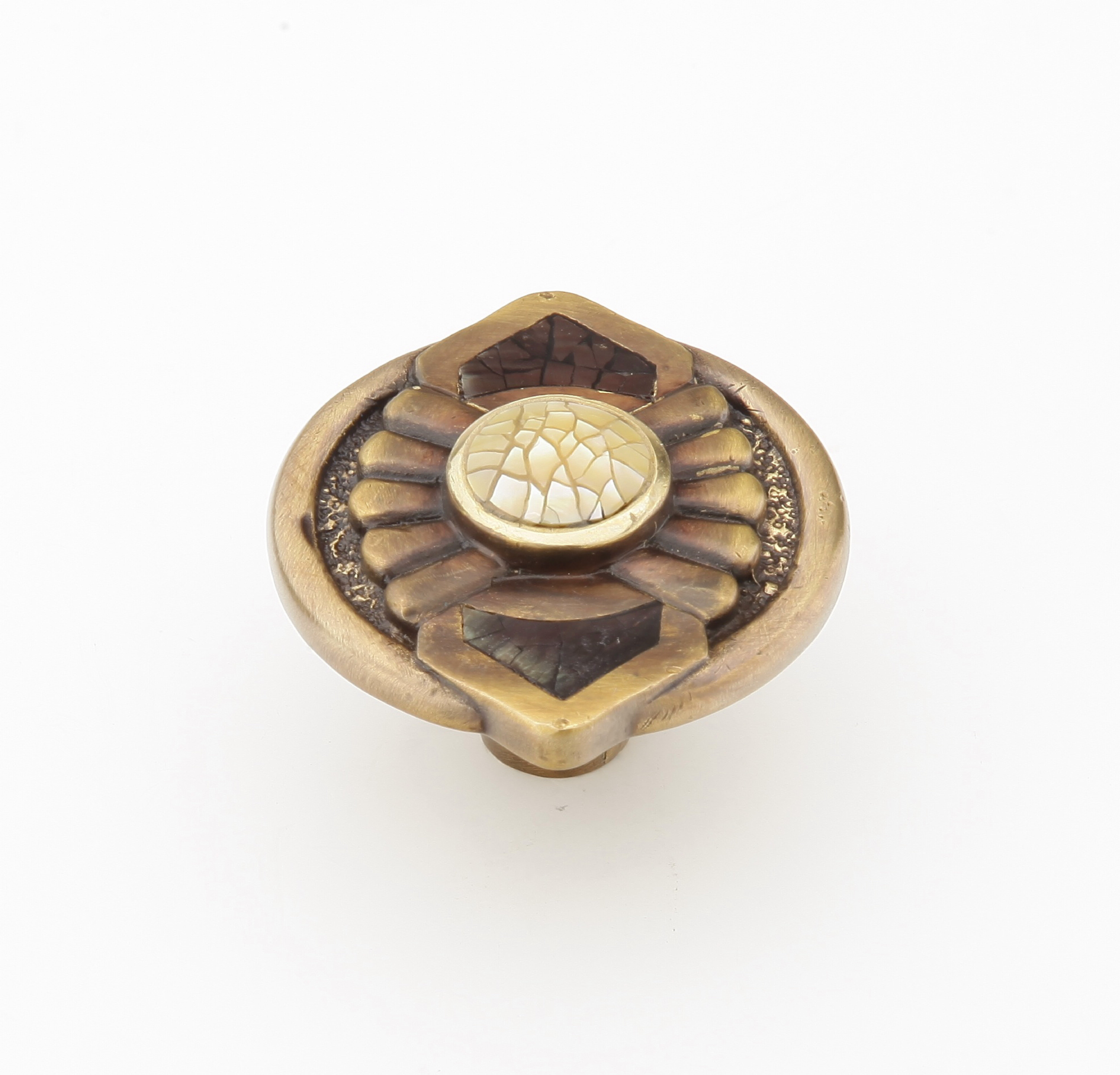 Schaub Heirloom Treasures Cabinet Knob, 1-11/16 Inch w/ Shell Inlays in ...