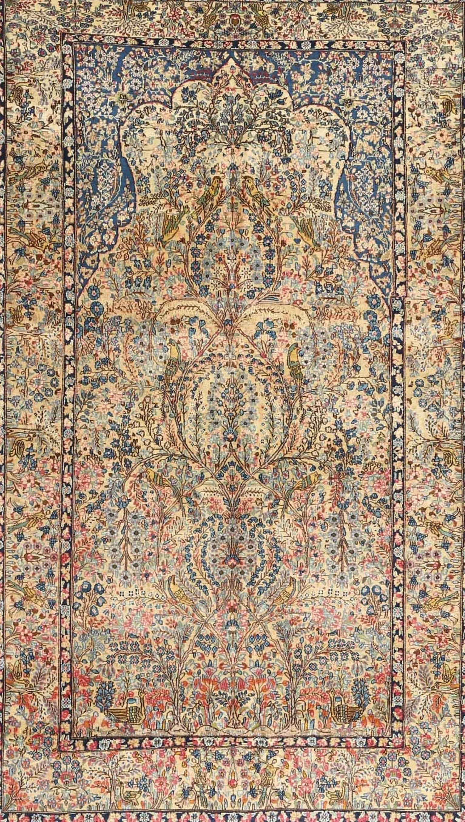 Bloomsbury Market Parthena Traditional Beige/Green Area Rug - Wayfair ...