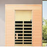 NAISIDIANZI Hemlock Double Far-Infrared Roof-Mounted Indoor Sauna Room ...