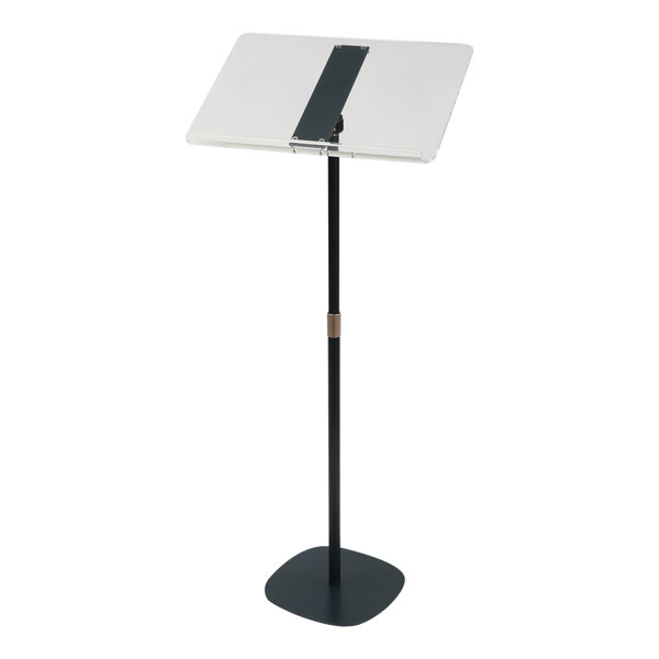 DENFER Height Adjustable Podium Stand Presentation Lectern | Wayfair