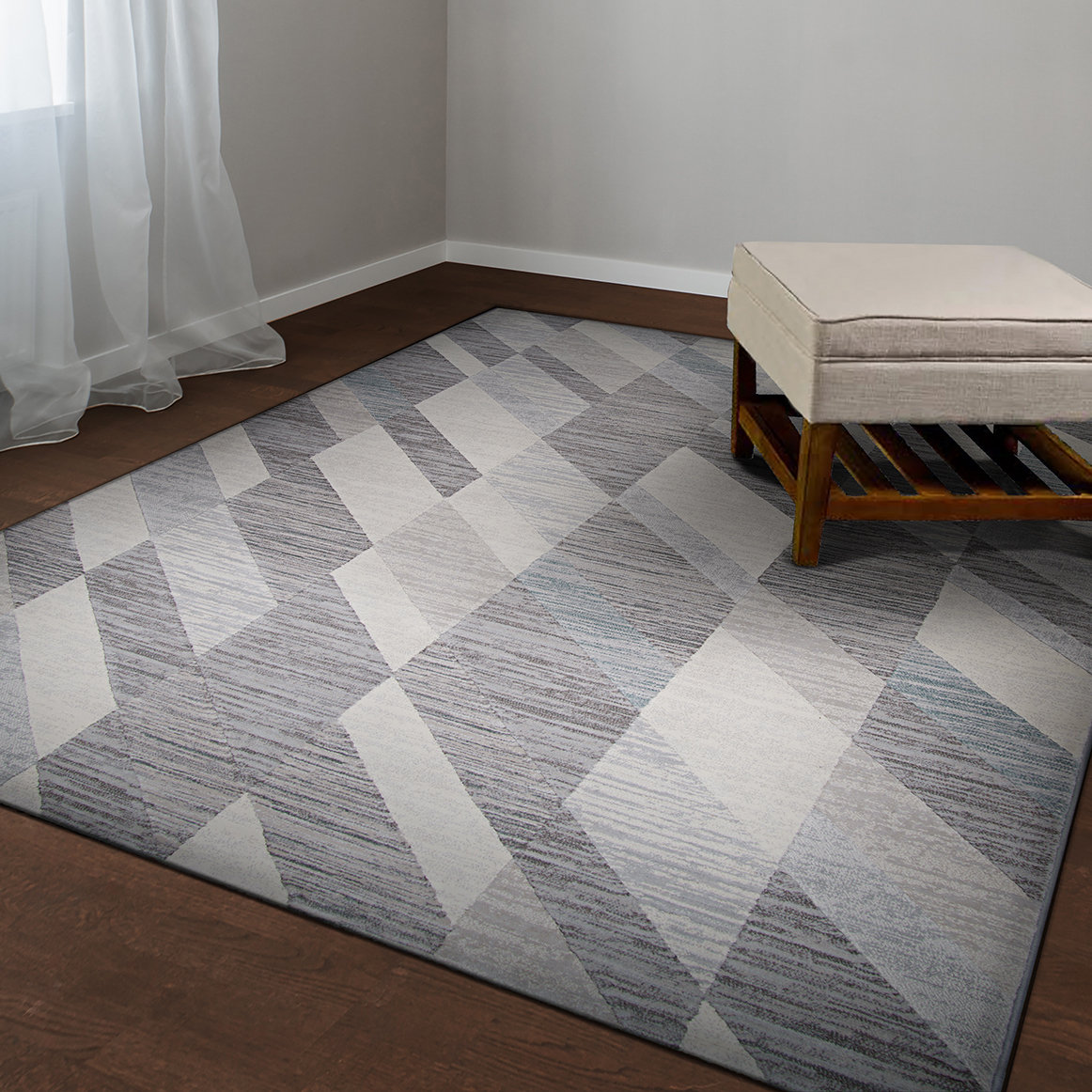 Corrigan Studio® Fenwick Power Loom Shadow Rug | Wayfair