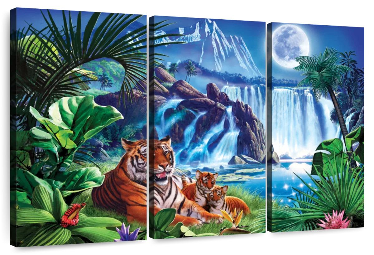 Latitude Run® The Tiger Moon | Wayfair