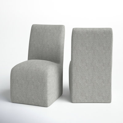 Joss & Main Sinclair Upholstered Dining Chair in Gray & Reviews | Wayfair