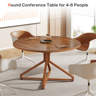 Ebern Designs Small Round Conference Table | Wayfair