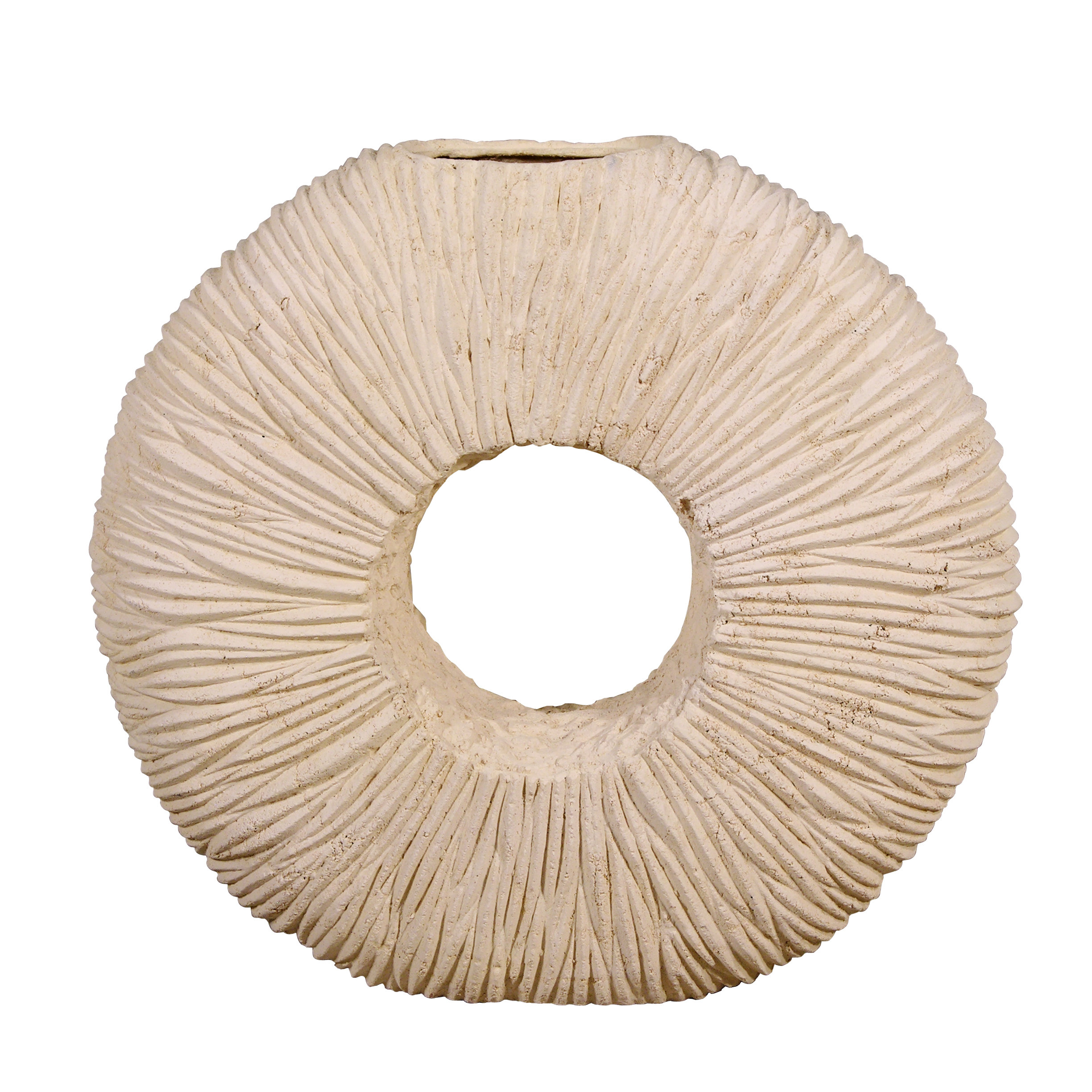Phillips Collection Waves Circle Floor Vase | Perigold