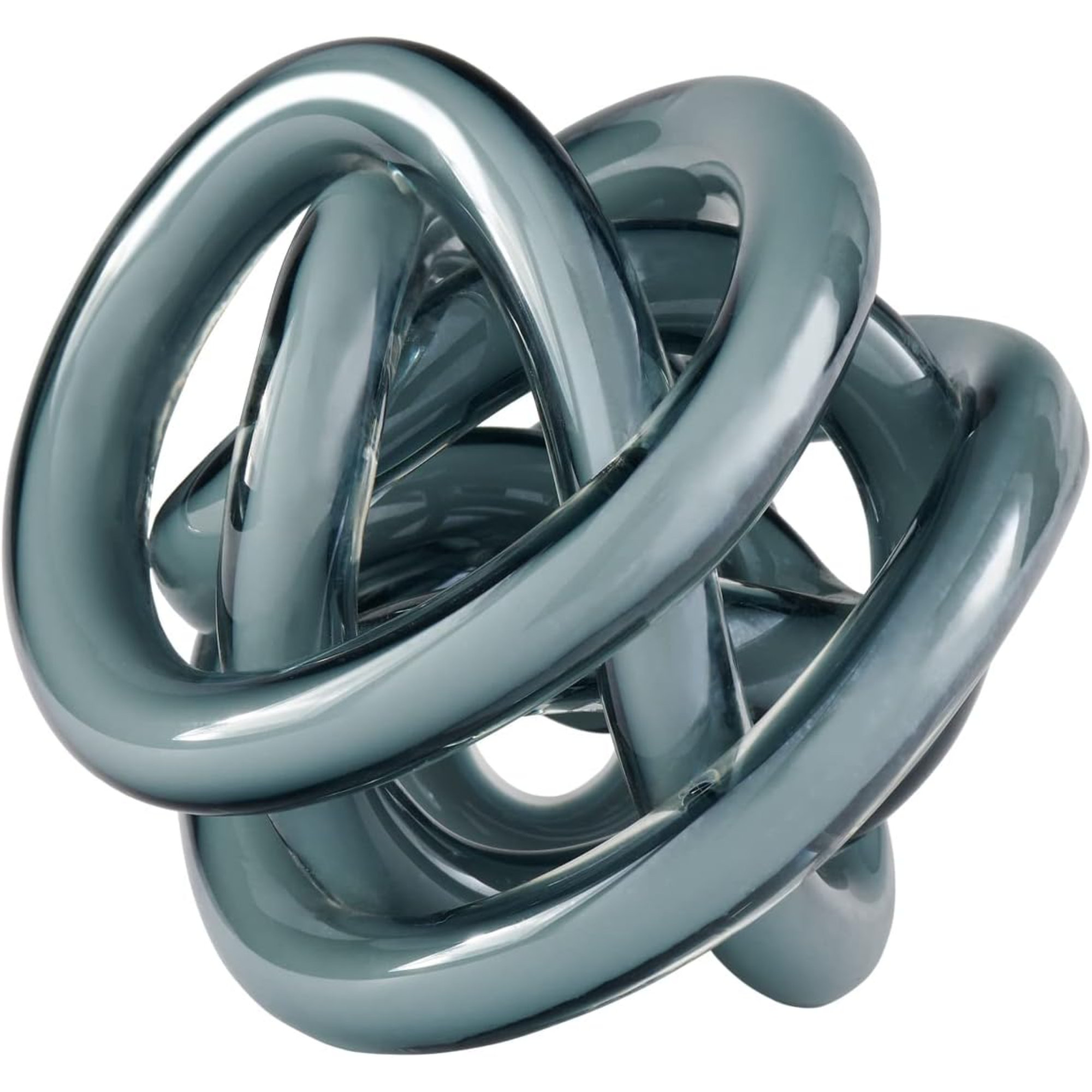 Ivy Bronx Orbit Glass DÃ©cor Ball, 3-Inch Diameter | Wayfair