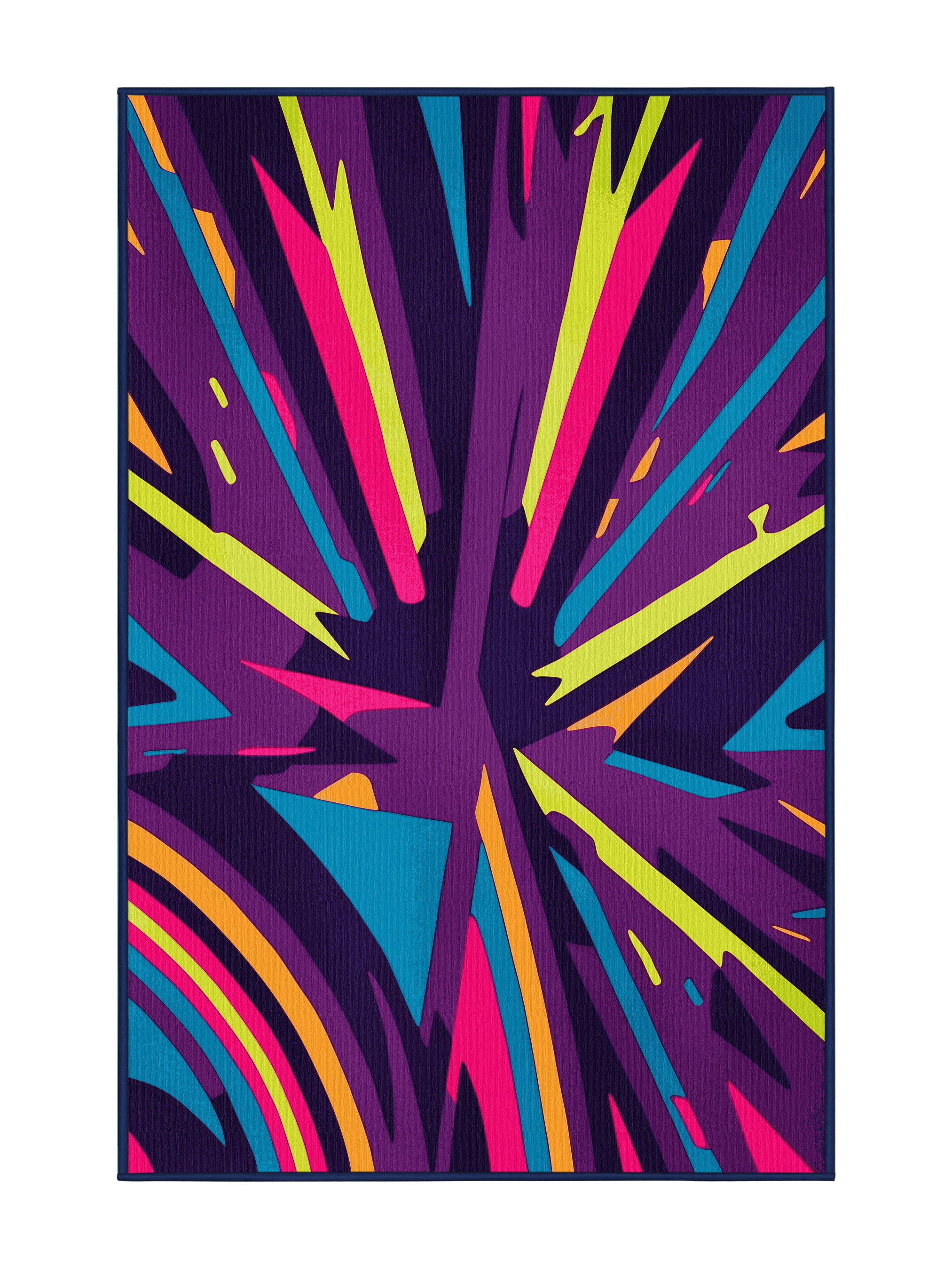 Ivy Bronx Radiant Rift Rug | Wayfair