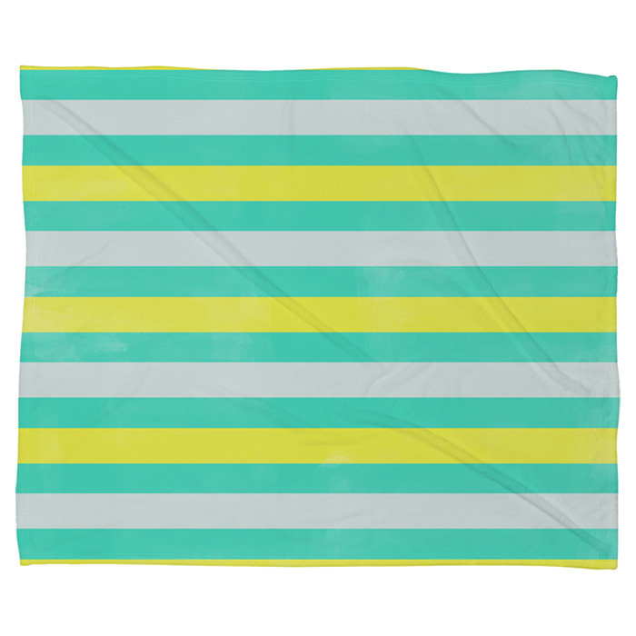 Deny Designs Allyson Johnson Bright Stripes Throw | Wayfair