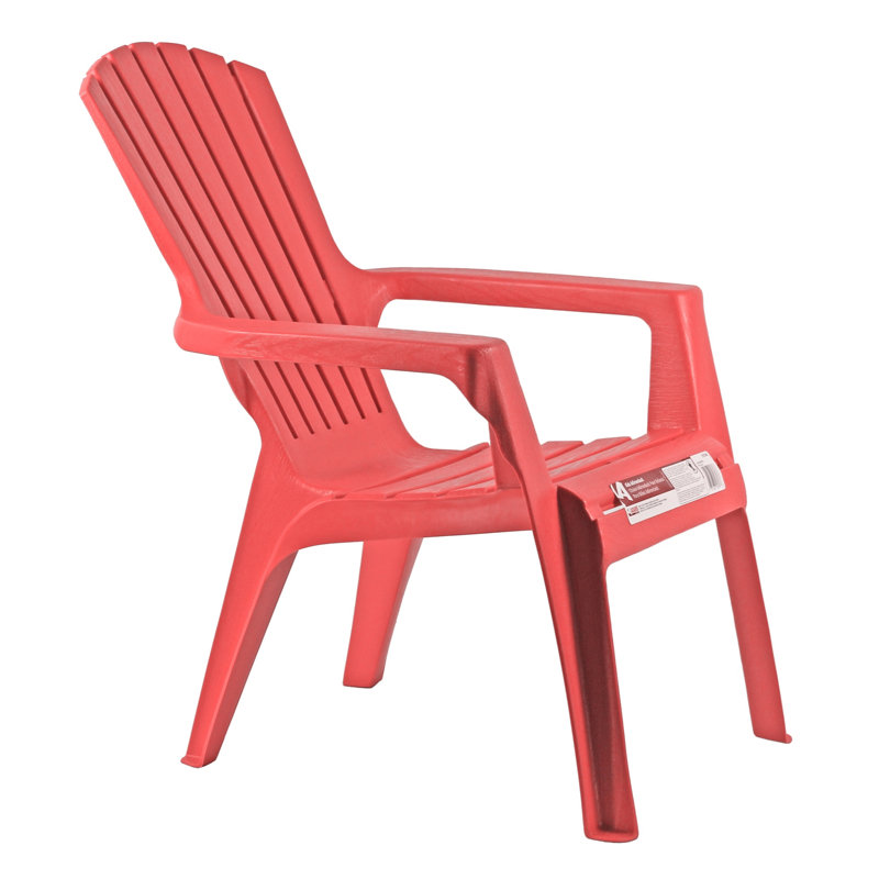 Adams Outdoor Plastic Kids Adirondack Chair (Small) & Reviews | Wayfair