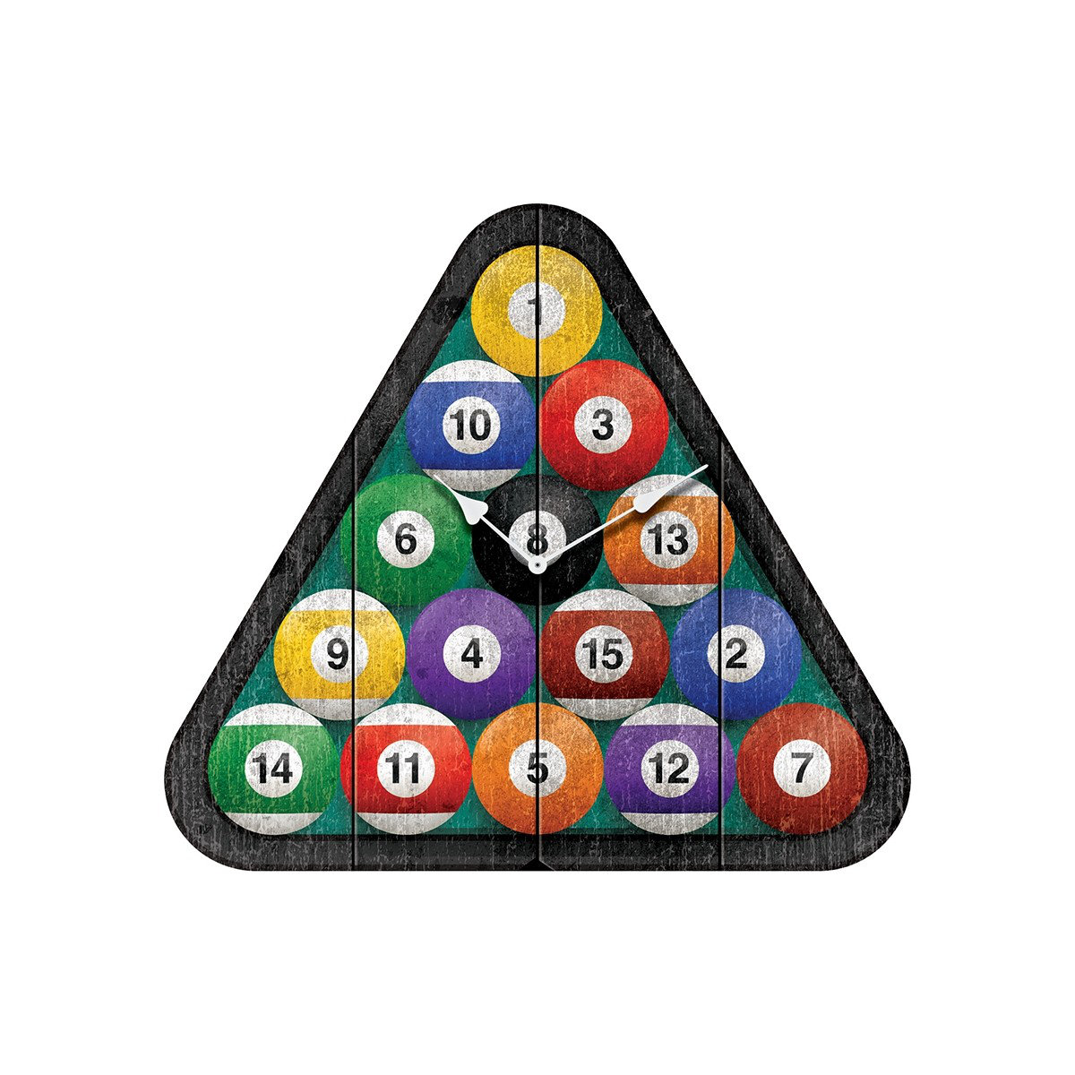 Imperial International Triangle Billiard Wall Clock | Wayfair