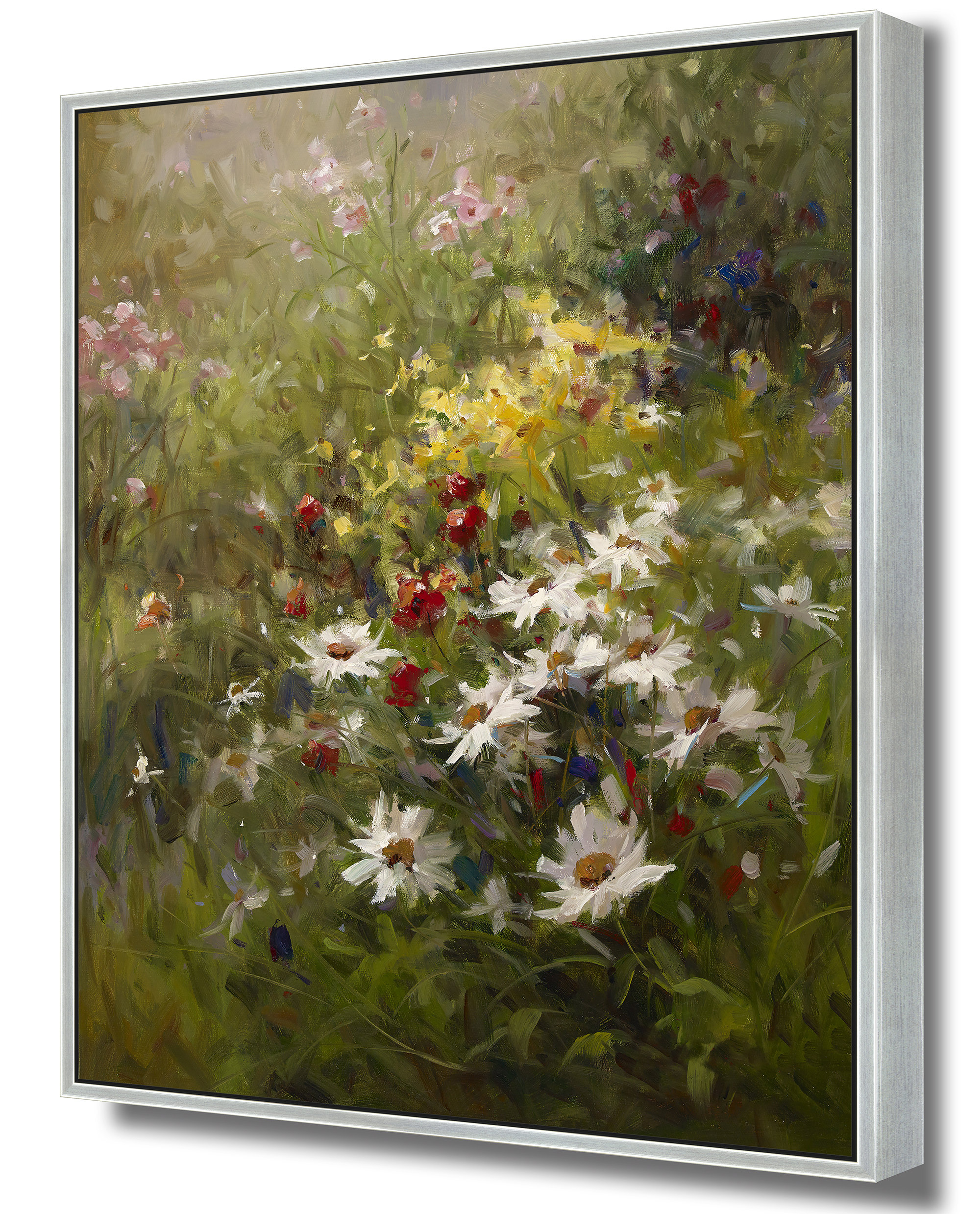 Barrington Fine Art " Soft Wildflower Rhapsody " | Wayfair