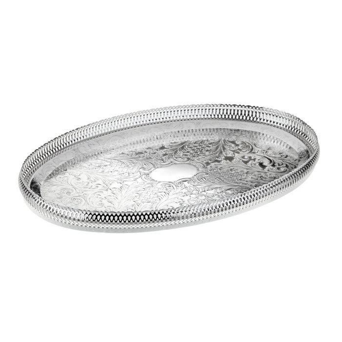 Corbell Silver Company Silver Plated Decorative Tray & Reviews | Perigold