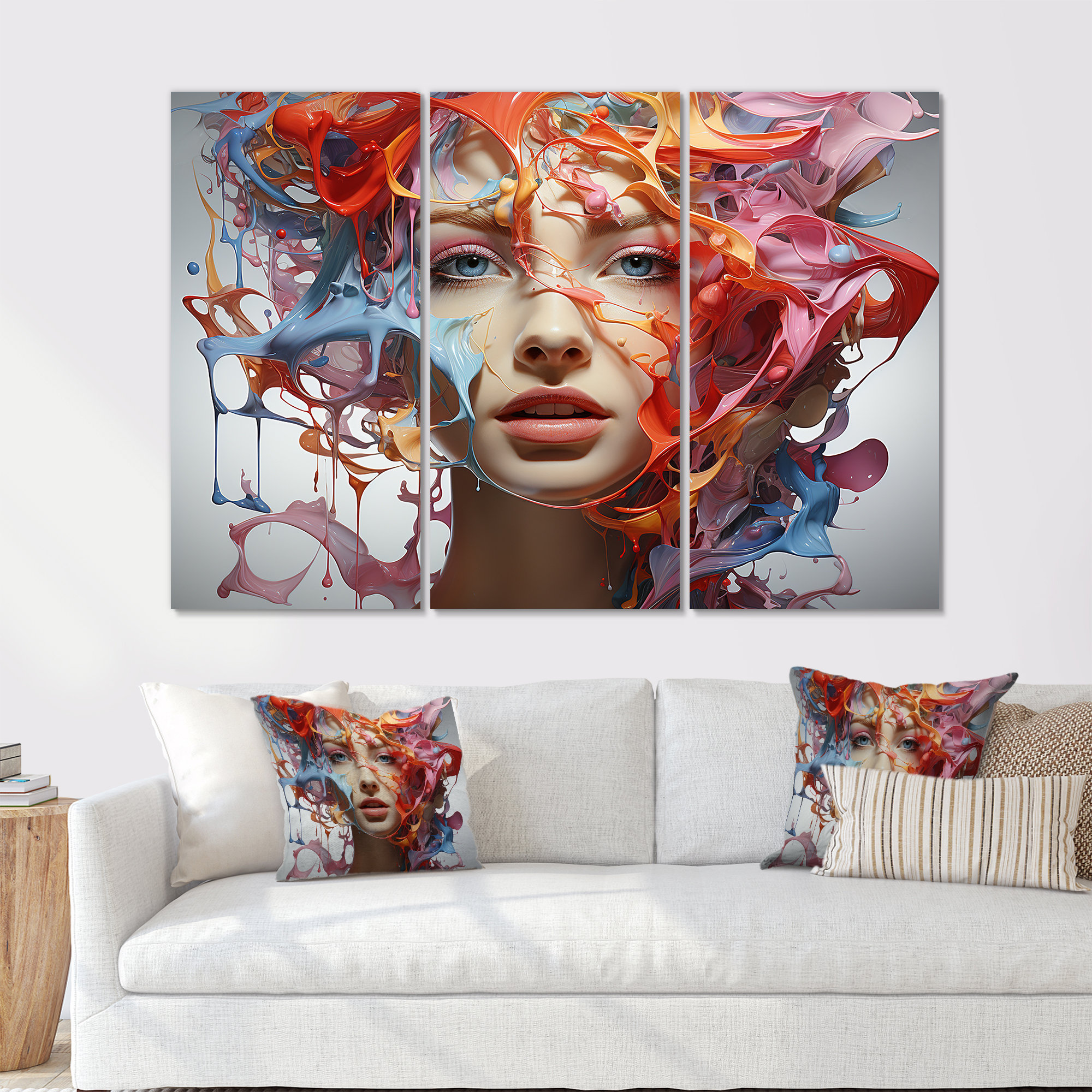 Latitude Run® Surrealism Fragmented Realities Portrait - Surrealism ...