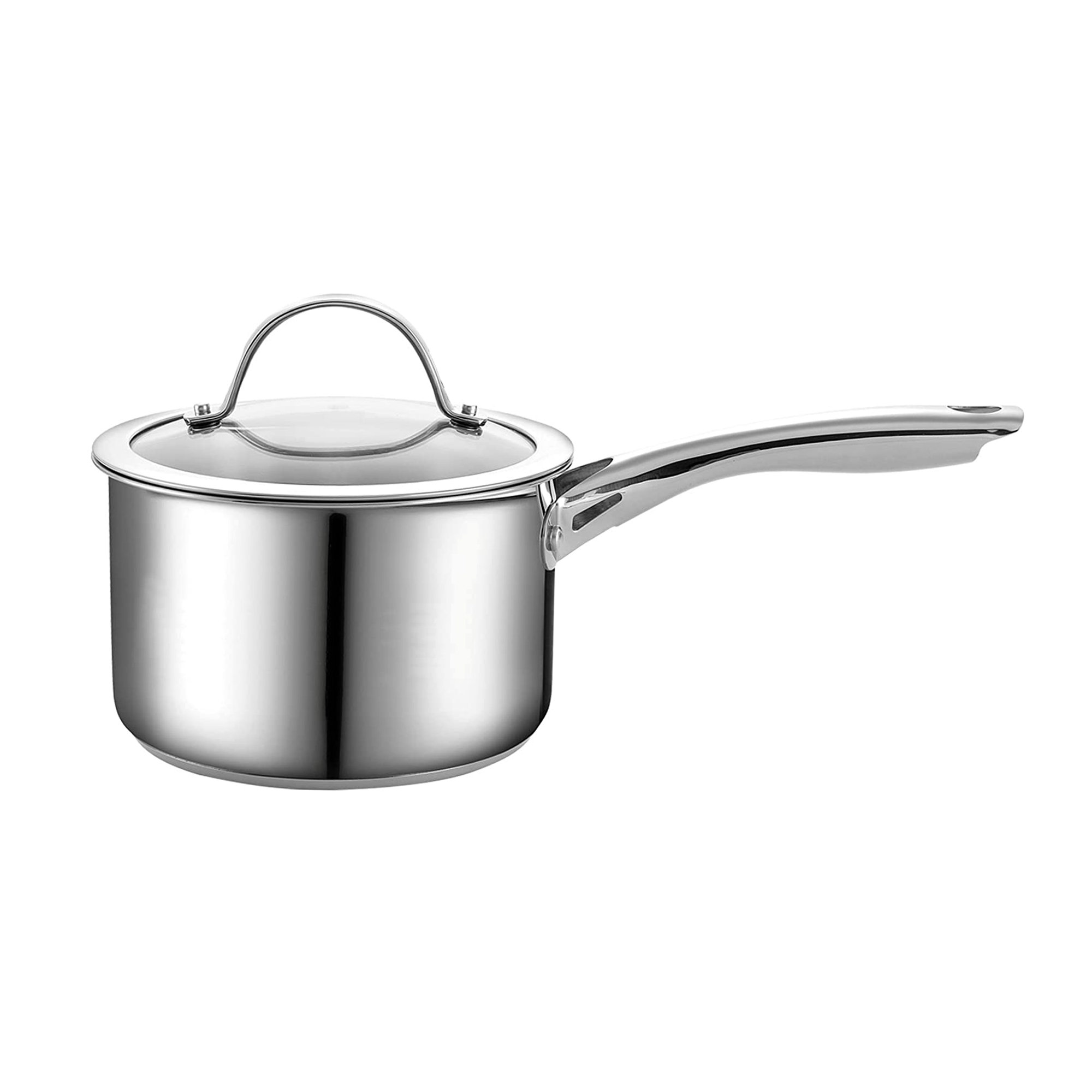 Cooks Standard Classic Stainless Steel Saucepan/sauce Pan 2-qt With ...