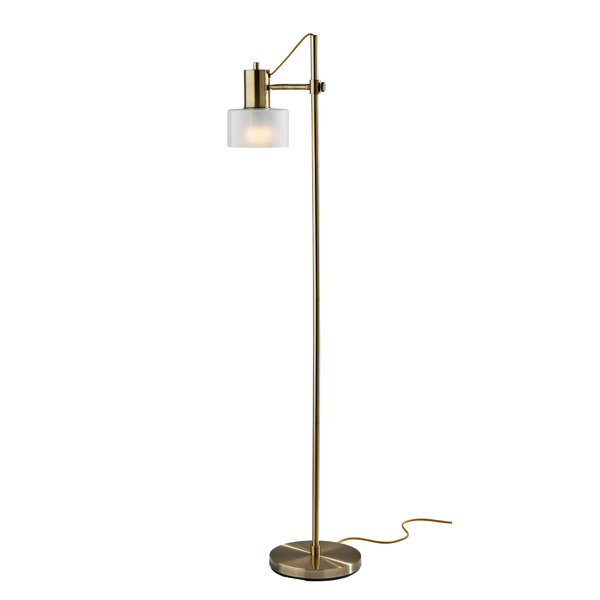 Joss & Main Timi 56'' Polished Task Floor Lamp - Wayfair Canada