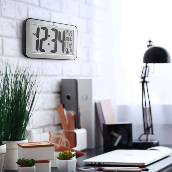 Marathon Watch Company Atomic Wall Clock & Reviews | Wayfair