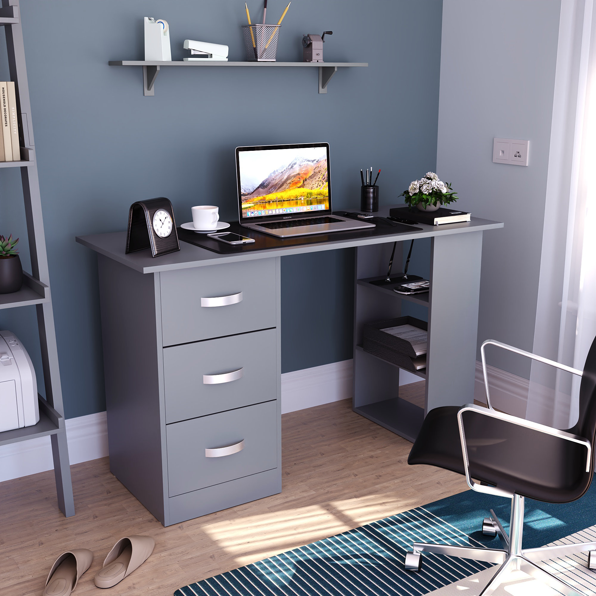 Latitude Run Muskoka Mason Desk & Reviews | Wayfair.co.uk