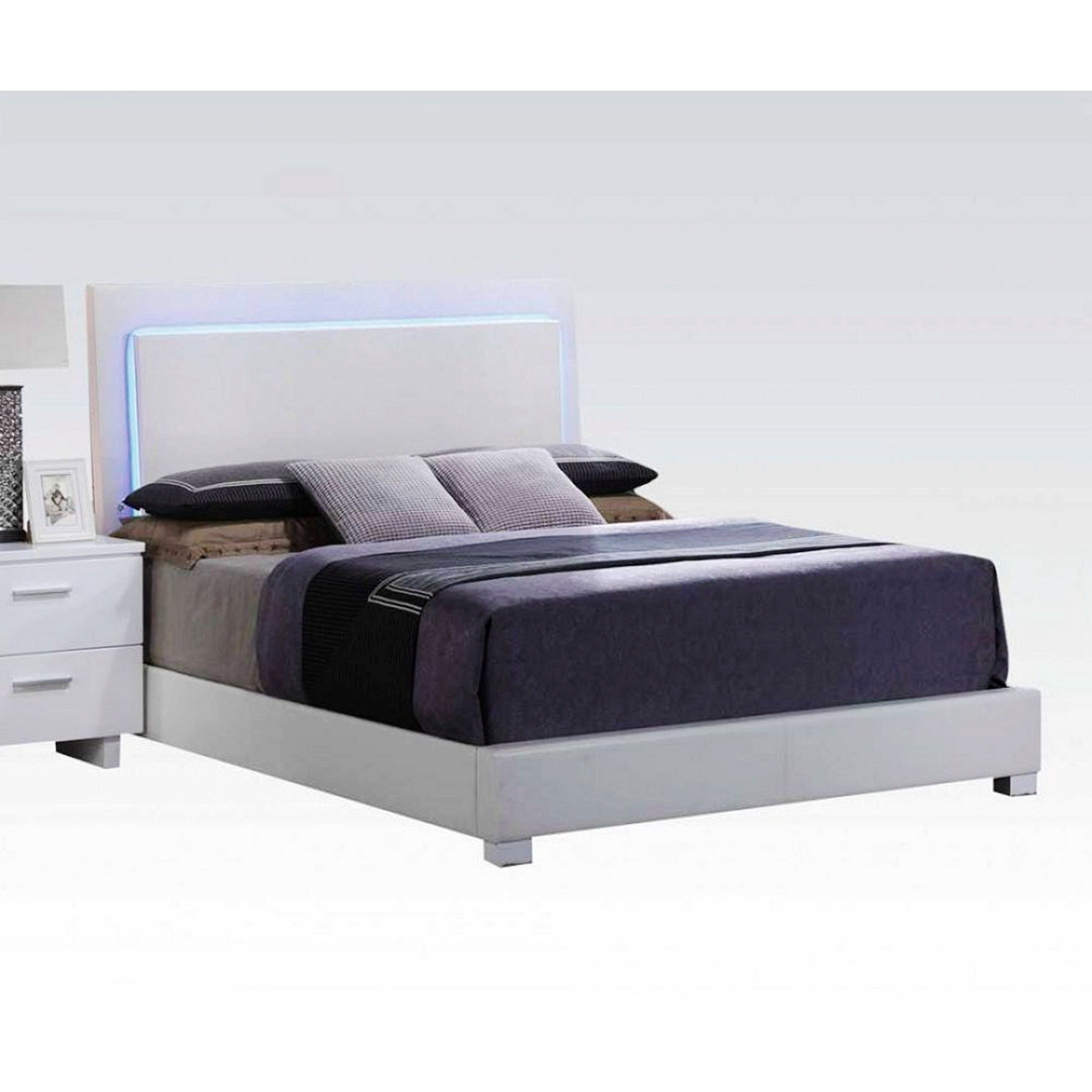 Brayden Studio® Fashionable style Bed PU Suitable For Any Room | Wayfair