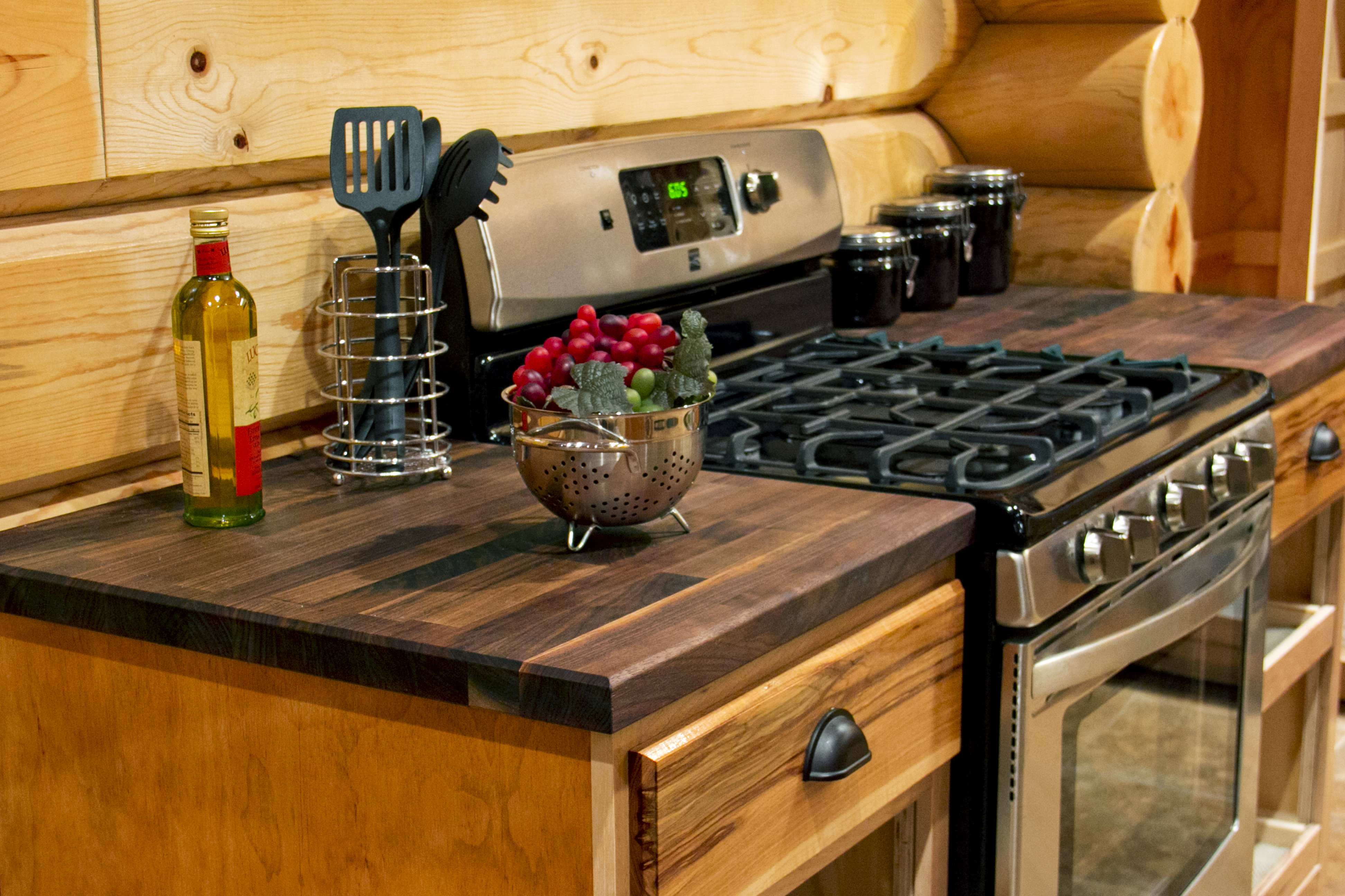 John Boos John Boss Blended Walnut Kitchen Island or Counter Top ...