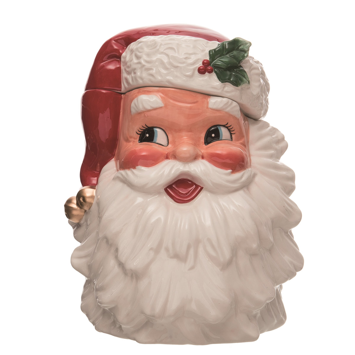 The Holiday Aisle® Dolomite 11.75 in. Multicolor Christmas Retro Santa ...