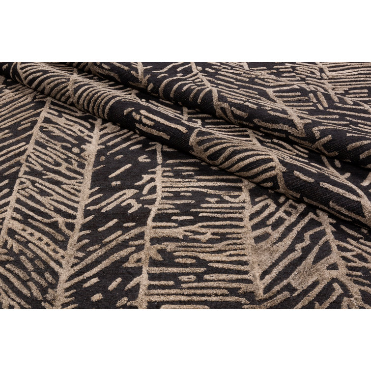 Foundry Select Shelissa Hand Knotted Wool Rug | Wayfair