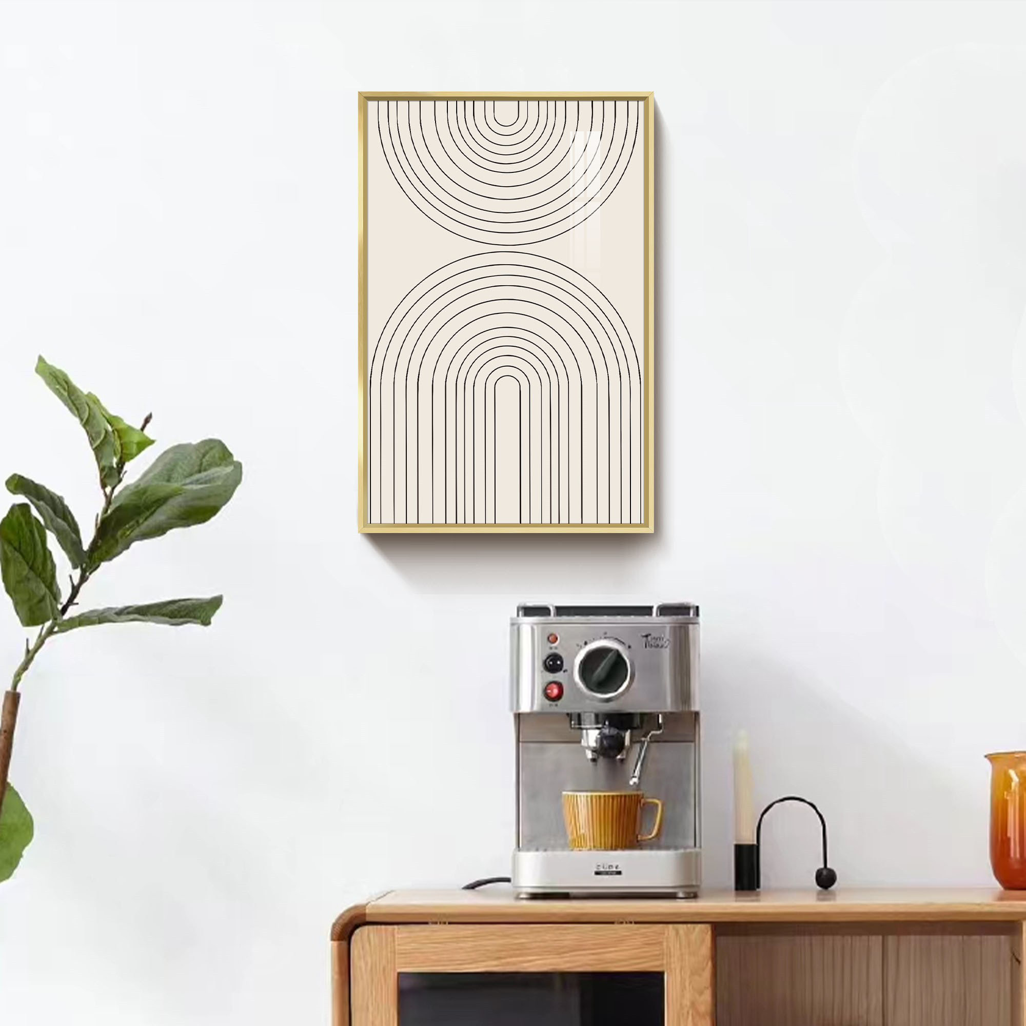 Wrought Studio™ Boho - Picture Frame Print on Canvas | Wayfair