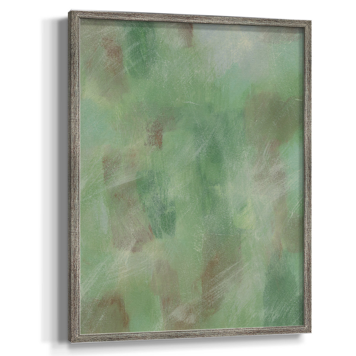 Brayden Studio Green Shadows I Framed Print - Solid Wood - Wayfair Canada