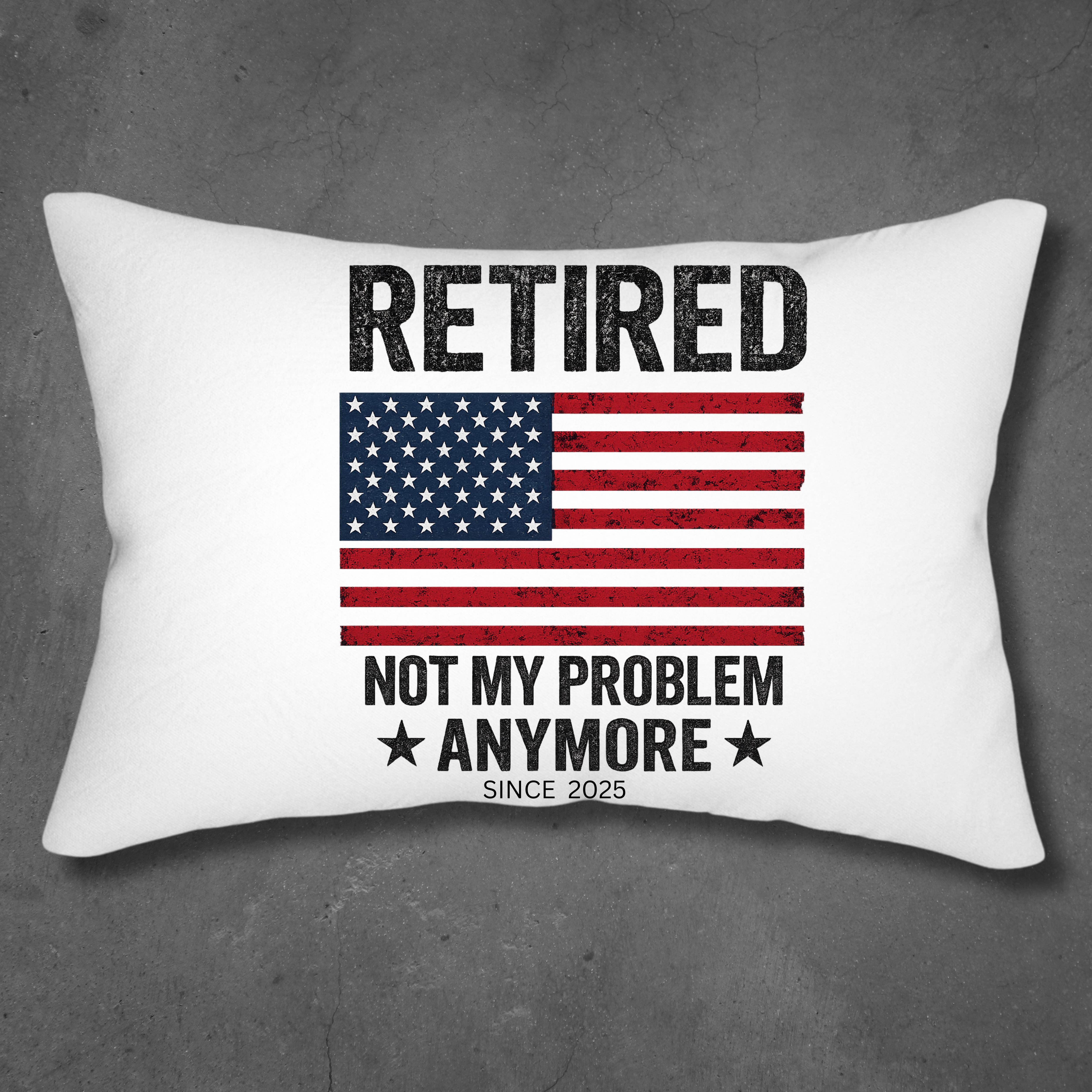 Oveesha Personalized Retirement Pillow Funny Retirement Gift | Wayfair