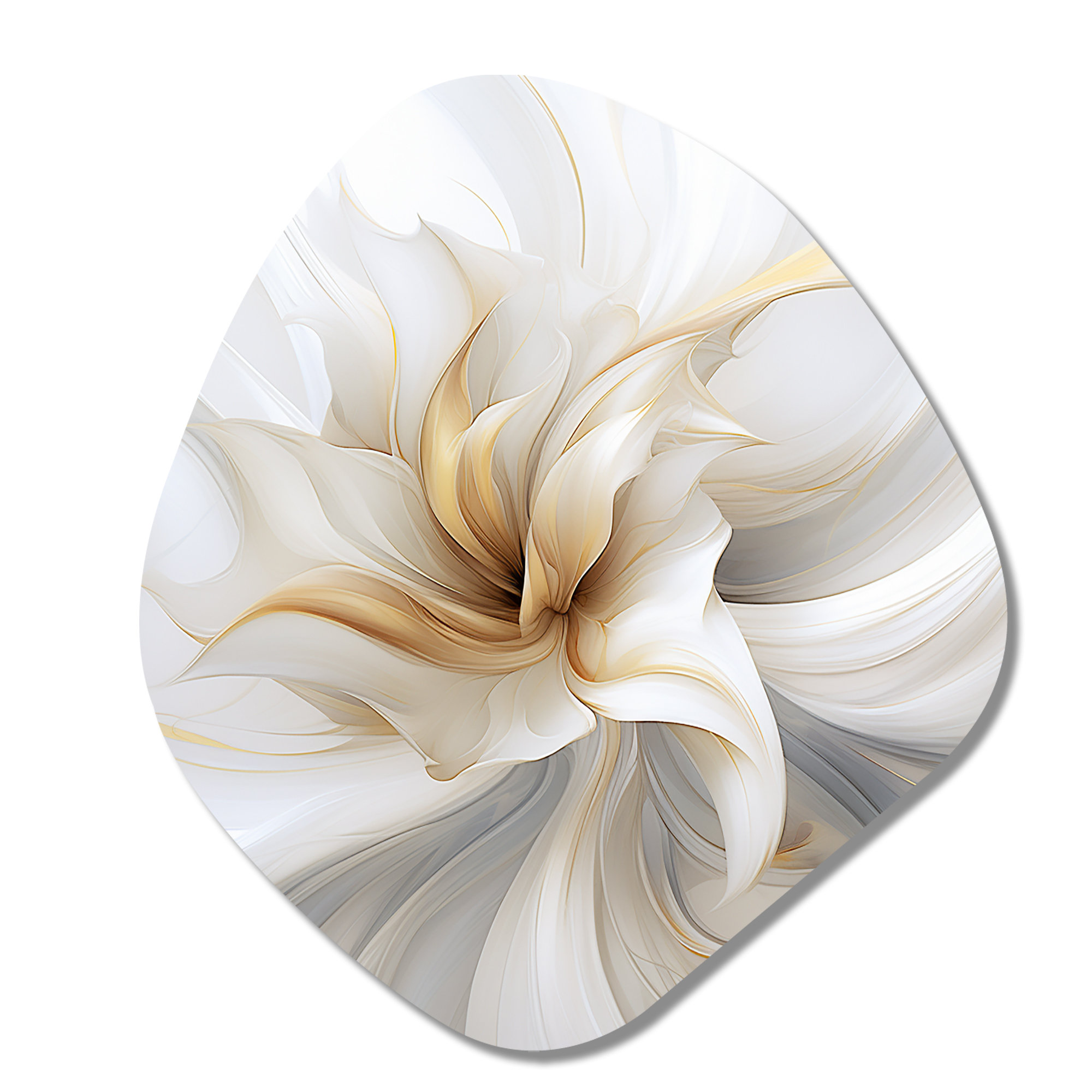 Design Art Fractal Flower Tender White Sensitivity II - Fractals Nebula ...
